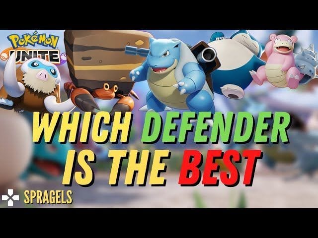 Top 3 Defenders in Pokemon Unite