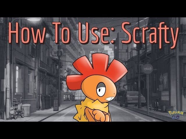 Best moveset for Scrafty in Pokemon GO