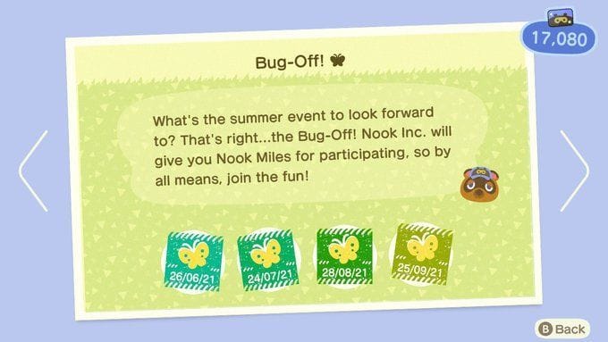 Animal Crossing: New Horizons Bug Off- Event guide, items and more