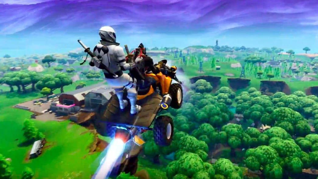 Contrails as Back Bling? Fortnite player's concept turns into an ...