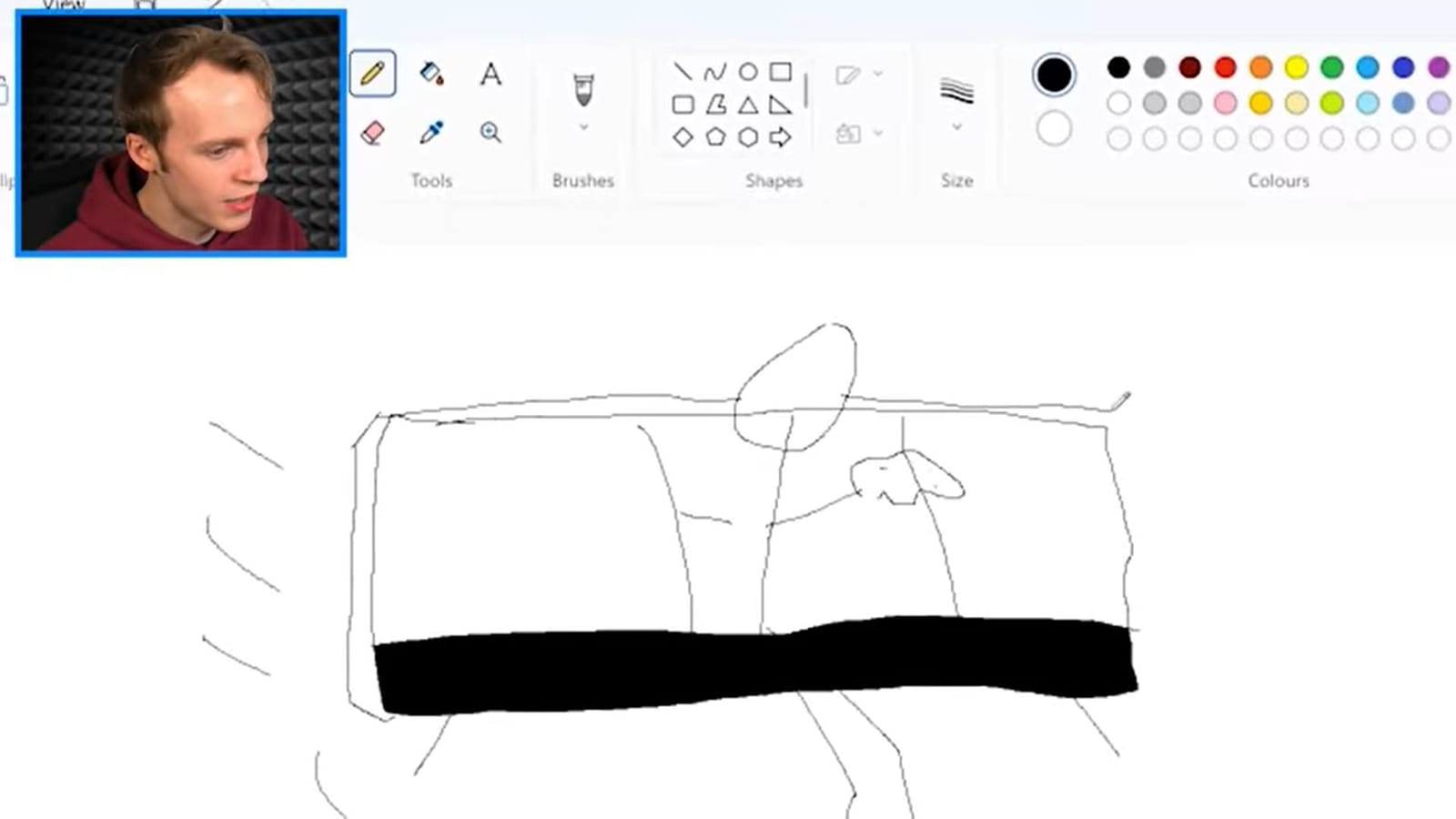 GTA 5 streamer draws things that become real in the game using mods