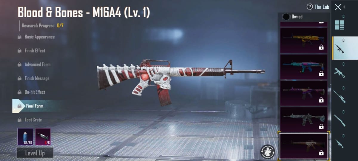 5 rare BGMI gun skins like M416 Glacier in 2022