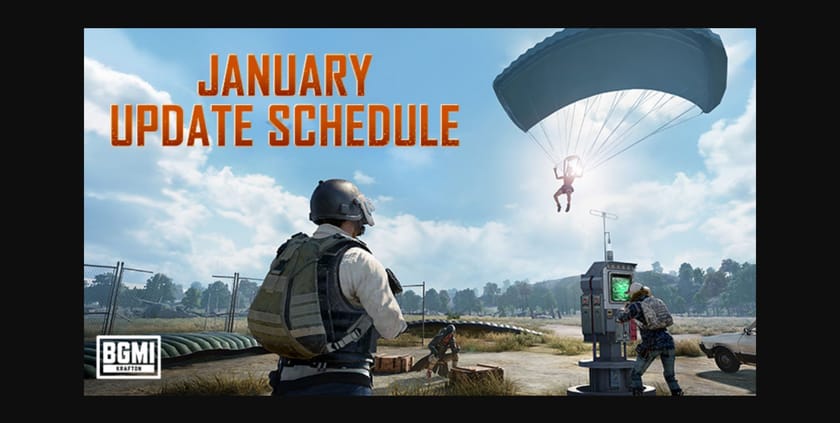 BGMI 1.8 January update release date and time revealed
