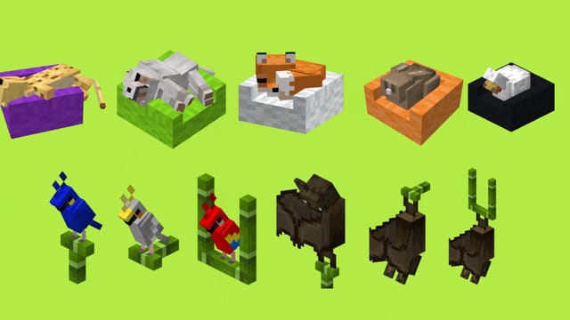 Minecraft Redditor shows how animal beds may bring life and motion to bases