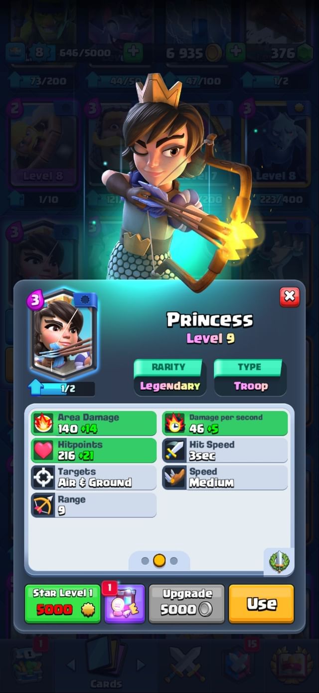 How to unlock Princess in Clash Royale