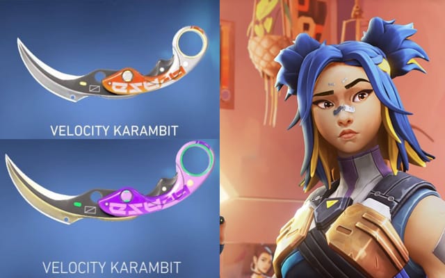 Valorant might be featuring new Velocity Karambit in the Battle Pass ...
