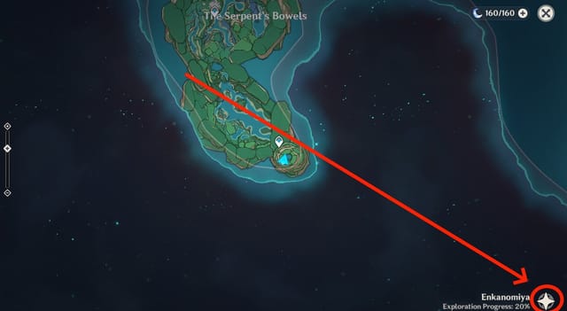 How to exit Enkanomiya in Genshin Impact: Guide to change map