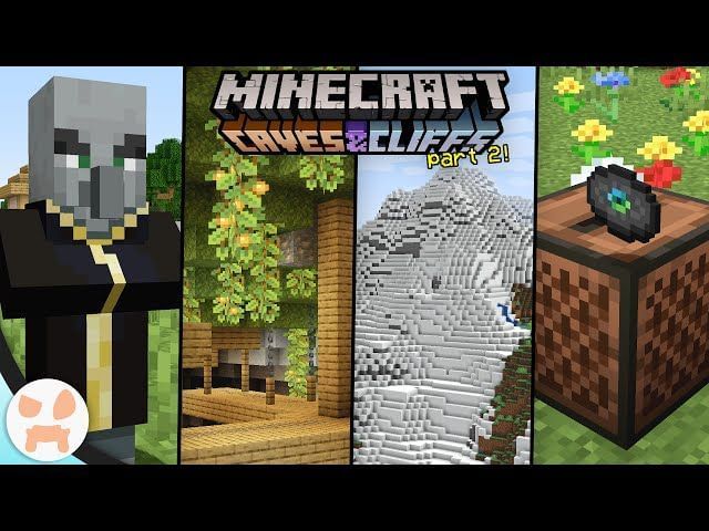 Minecraft's 1.18 update on Android and iOS