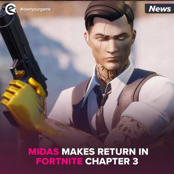 Fortnite's tornadoes and lightning is sign of Midas' return