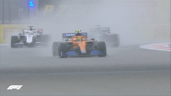 Ranking top 3 wet weather races of F1 2021