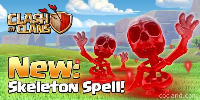 Clash of Clans Skeleton Spell: All you need to know