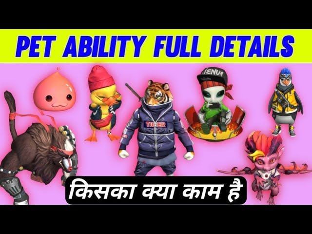 Top 5 game-changing Free Fire pets for ranked matches