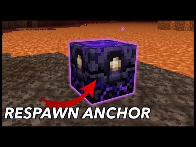 What is the use of respawn anchors in Minecraft?