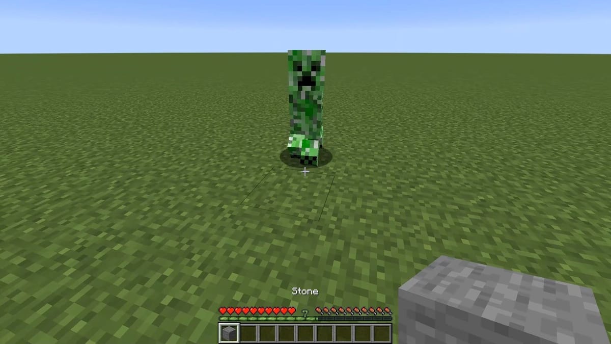 How to survive a Minecraft Creeper explosion