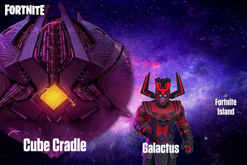Fortnite island's size comparison with the Cube Queen Cradle's needs to ...