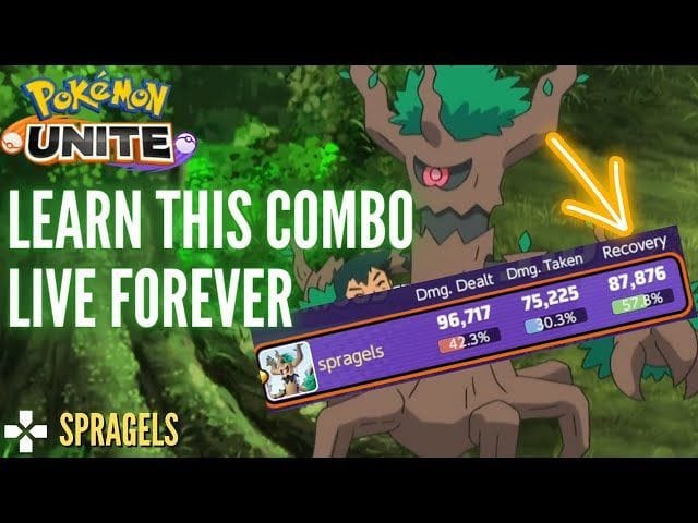 Best build for Trevenant in Pokemon Unite