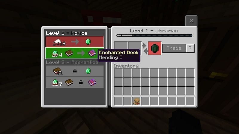 Top 5 Librarian villager trades in Minecraft