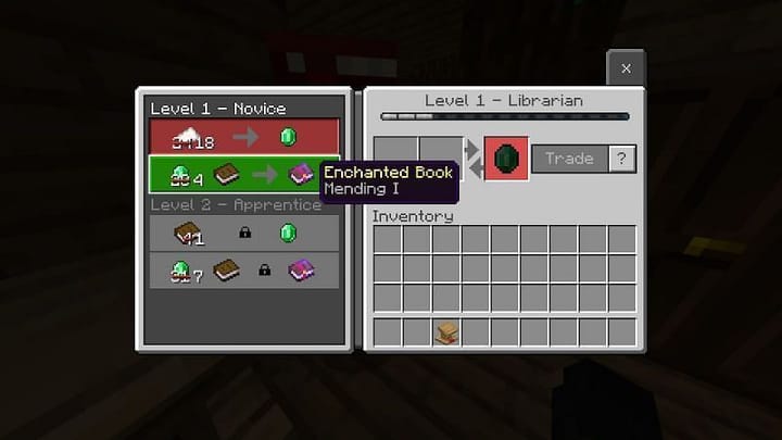Top 5 Librarian villager trades in Minecraft