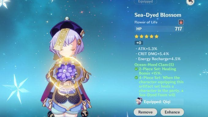 Best Genshin Impact Qiqi builds for healing and support