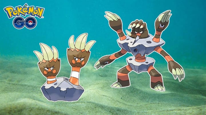 Binacle's shiny form cannot be caught in Pokemon GO yet