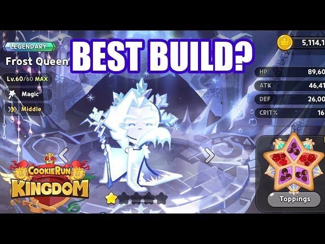 Best Frost Queen Topping. Cookie Run: Kingdom