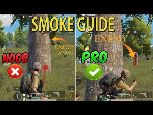 5 BGMI tips to use smoke grenades and other utility items in classic mode