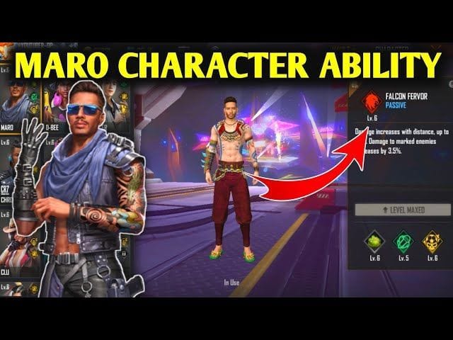 5 best Free Fire MAX characters to get with gold for rank push