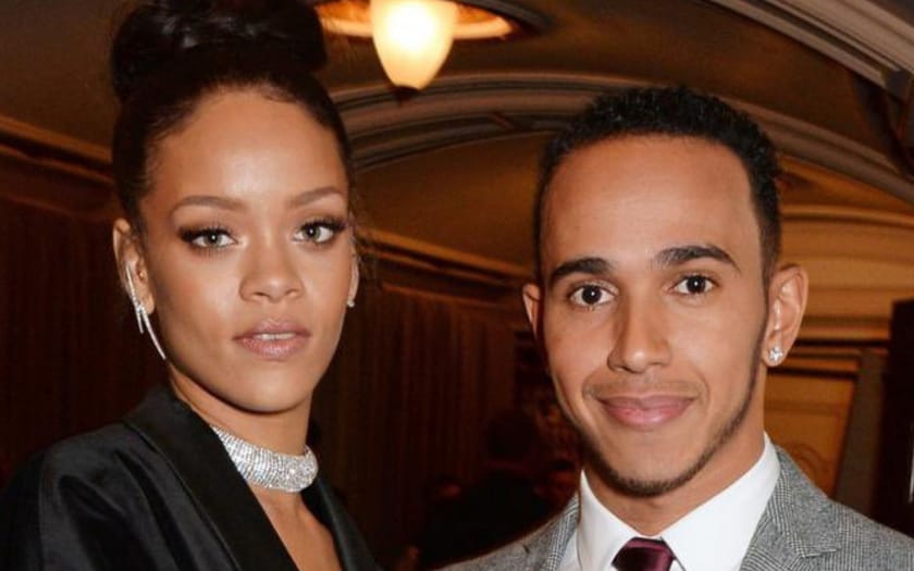 Lewis Hamilton congratulates Rihanna and A$AP Rocky on baby bump after ...