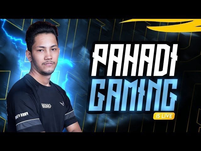 Pahadi Gaming's Free Fire MAX ID, stats, rank, monthly income, and more ...