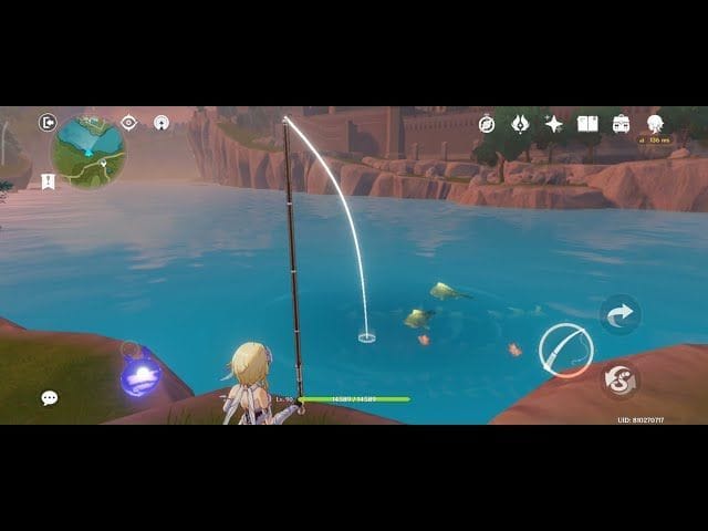 How to fish in Genshin Impact Mobile and PC