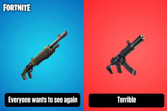 3 forgotten Fortnite weapons that were terrible (& 3 everyone wants to ...