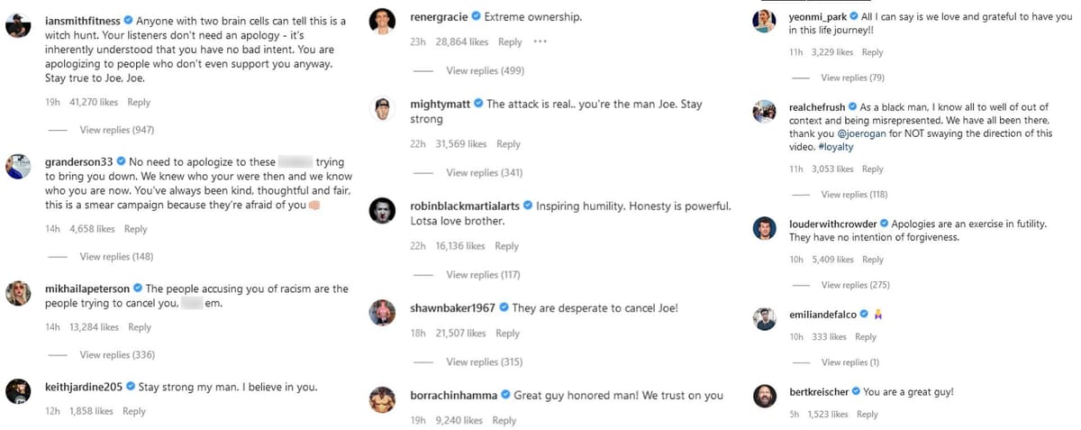 Joe Rogan apologizes for using the N-word on stream as Spotify pulls ...