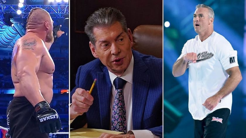 What happened backstage with Brock Lesnar, Shane, and Vince McMahon ...