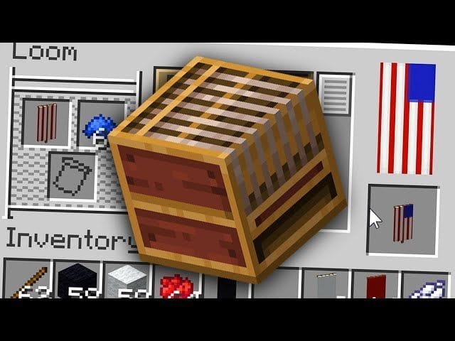 What are the uses of a loom in Minecraft?