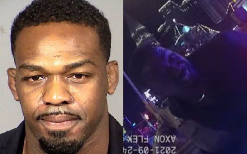 UFC News: Watch: Unedited 13 minute chilling footage of Jon Jones being ...