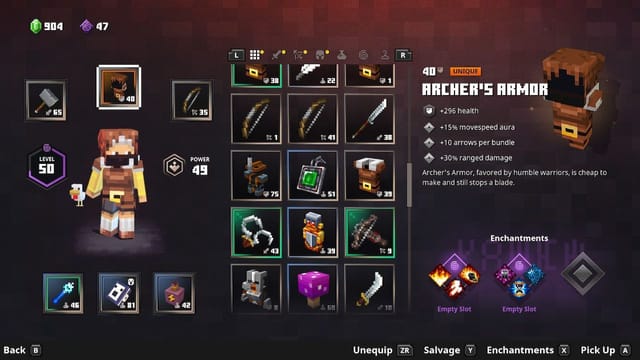 Top 10 armor sets in Minecraft Dungeons in 2022