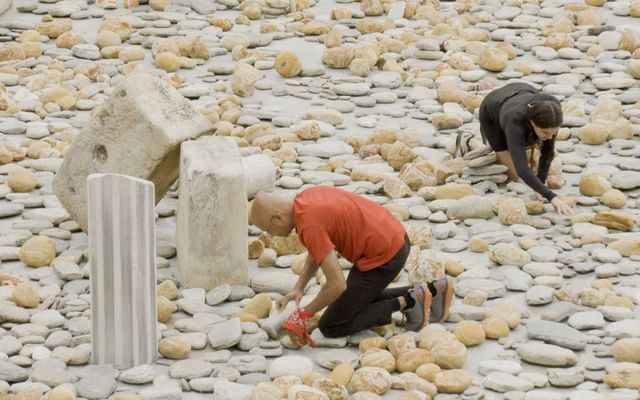 Ryan Ferguson and Dusty Harris in The Amazing Race Episode 9 ...