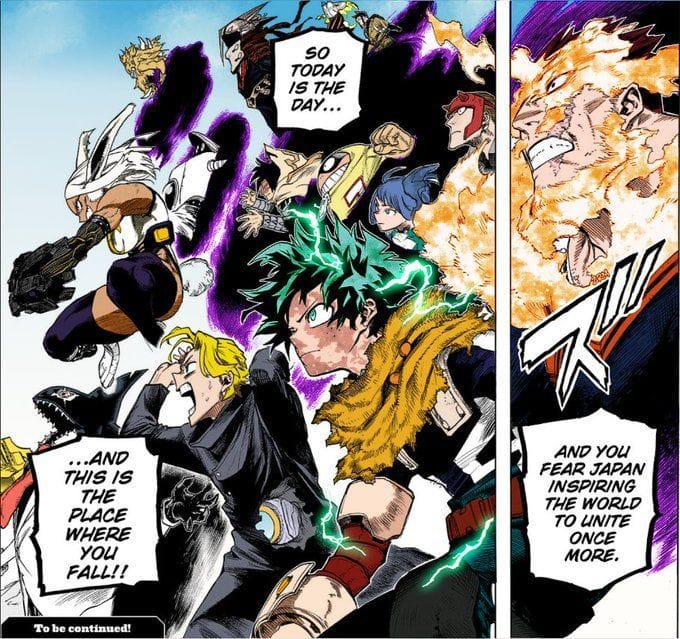 My Hero Academia chapter 344: Release date for different time zones ...