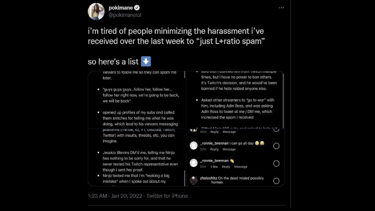 Pokimane reveals the consequences on her mental health after JiDion's ...