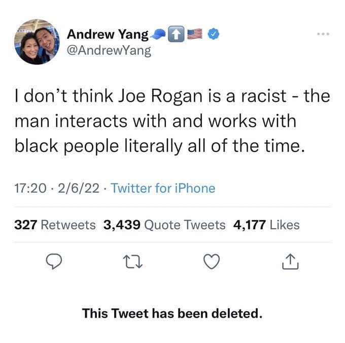 What did Andrew Yang say about Joe Rogan? Former Democratic ...