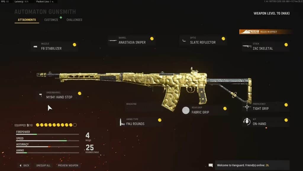 Automaton loadout used by Atlanta FaZe's Arcitys and Cellium in Call of ...