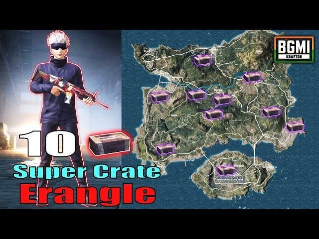 10 best BGMI locations to find super crates in Erangel