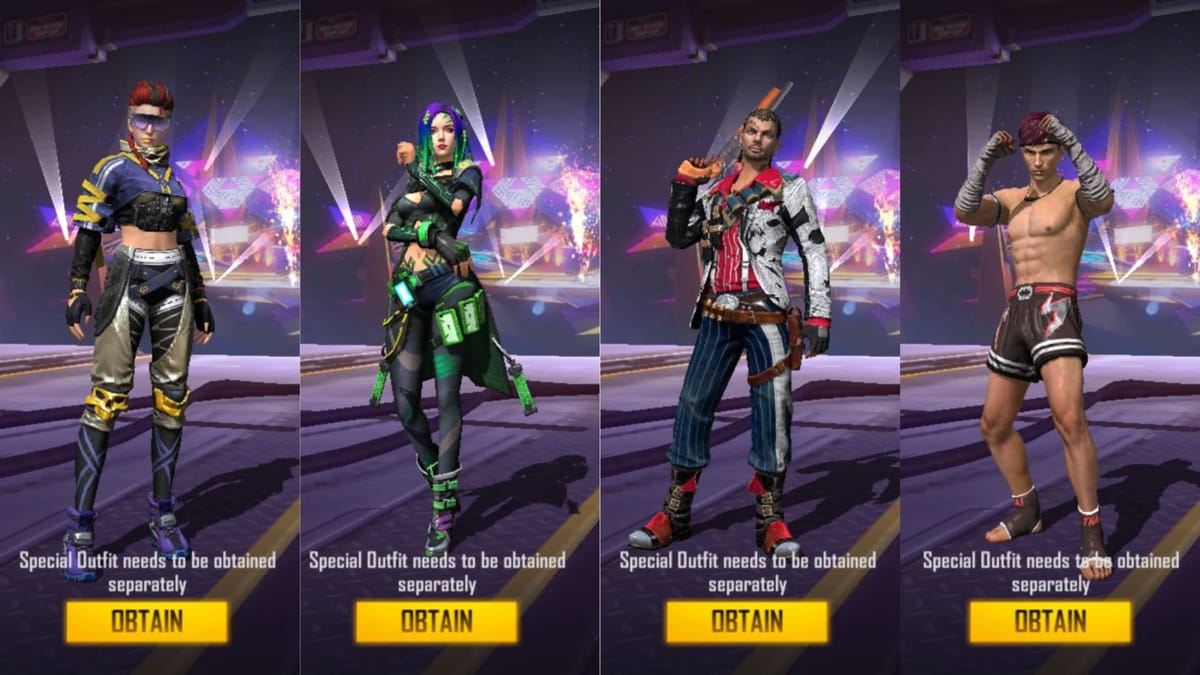 5 best character combinations in Free Fire MAX (February 2022)