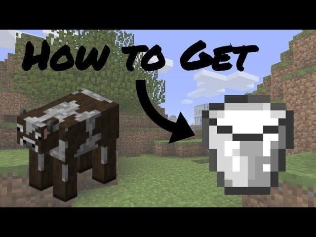 What's the use of milk bucket in Minecraft