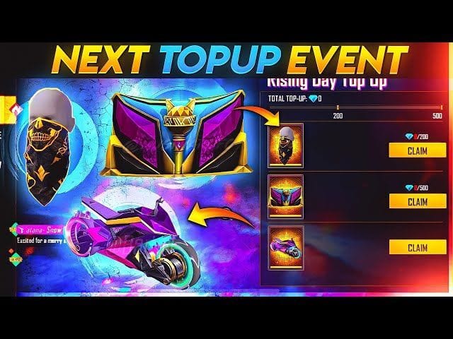 Free Fire Squad Beatz top up event: Get free legendary motorbike skin ...