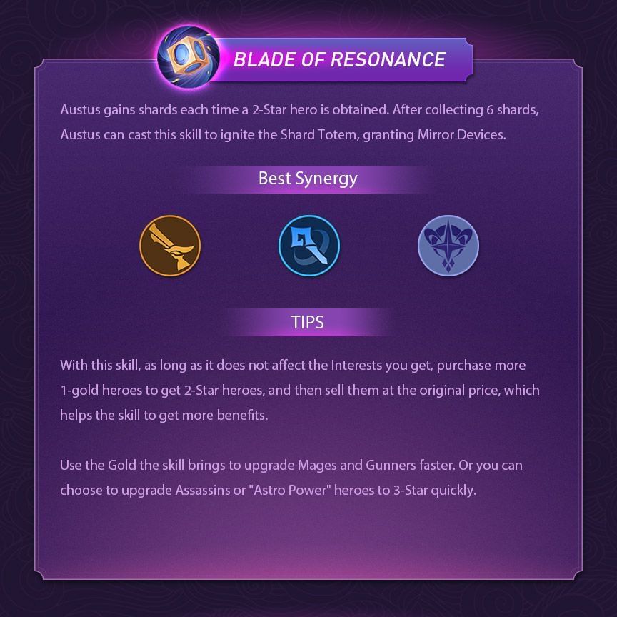 Mobile Legends Bang Bang: Shadow Commander Austus details