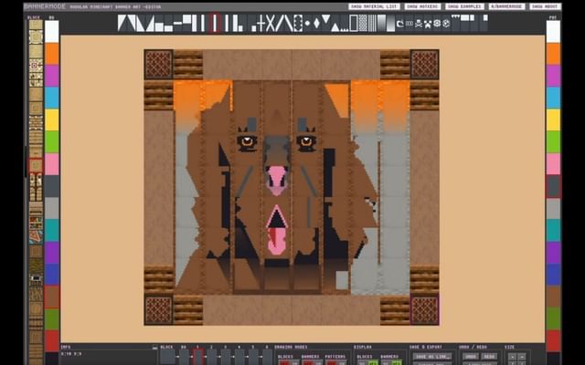 Minecraft Redditor creates a website to make complex banner designs