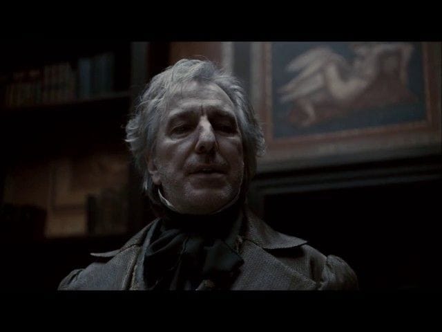 3 Alan Rickman top roles, apart from Severus