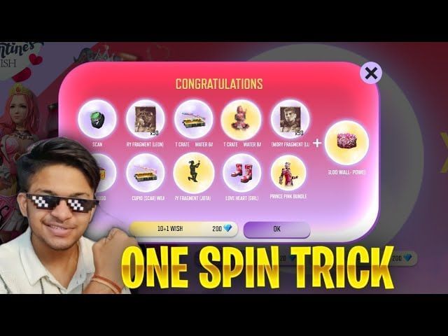 How to get Prince Pink Bundle and more in Free Fire Valentine's Wish event