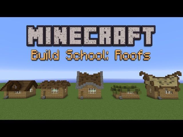 Top 5 basic roof designs for a Minecraft house